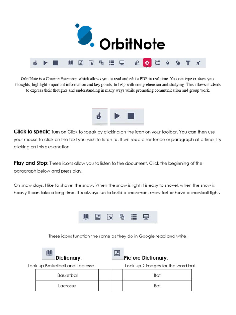 (Template) Copy of OrbitNote - Practice Exercise | PDF | Ymca