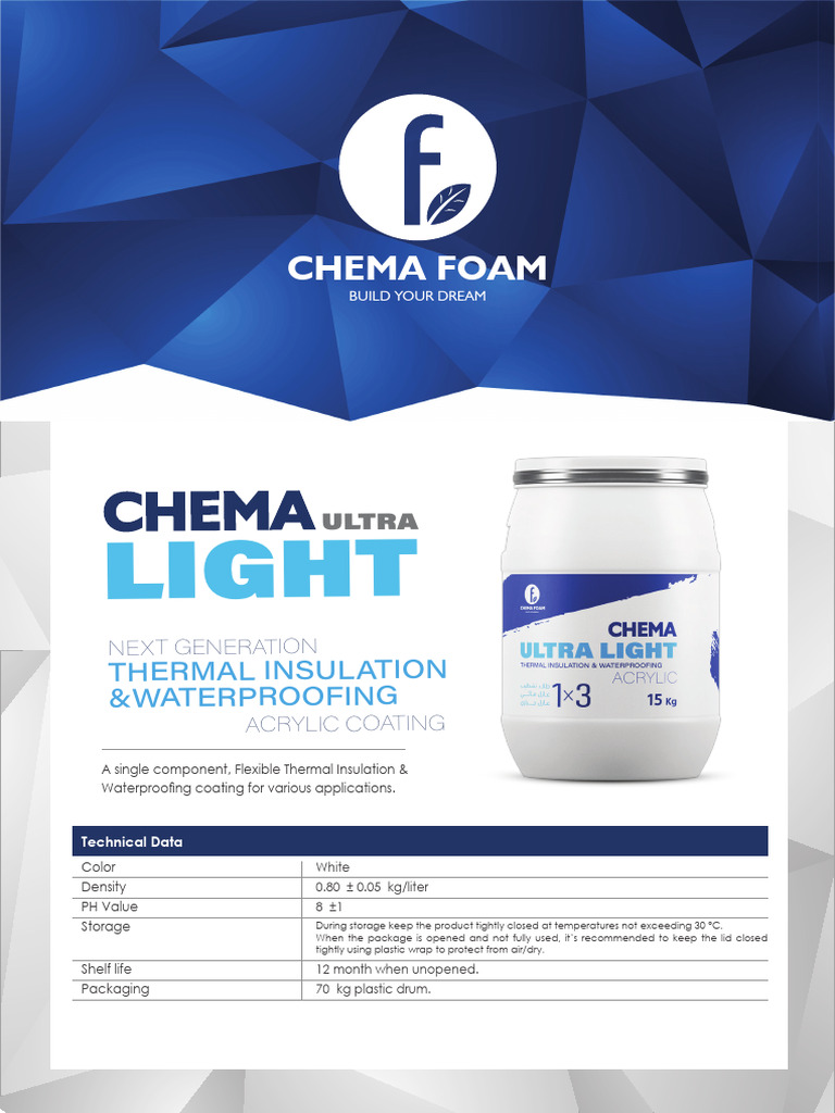 CHEMA Ultra Light Dts L | PDF | Building Insulation | Roof
