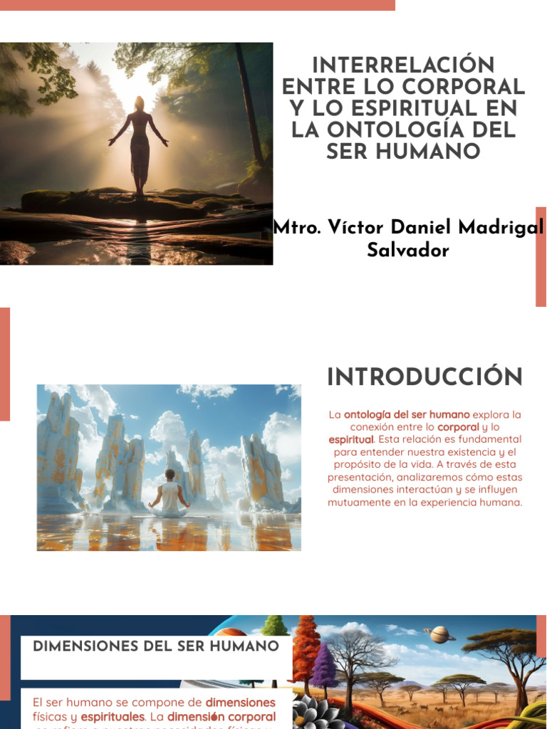 Cuerpo y Espíritu en Ontología Humana | PDF