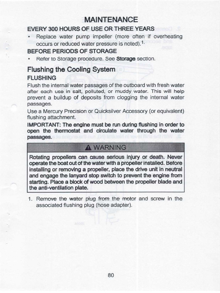 Rescue Boat Operation and Maintenance Manual - Part 1D | PDF