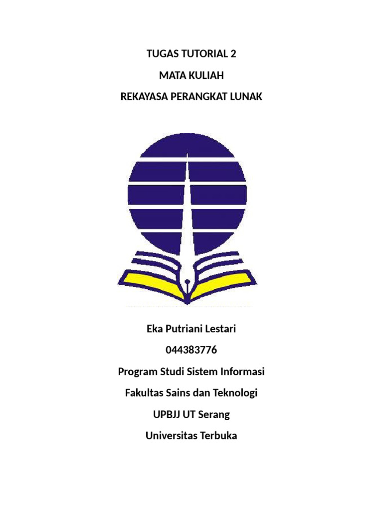 Tugas 2 Rekayasa Perangkat Lunak | PDF