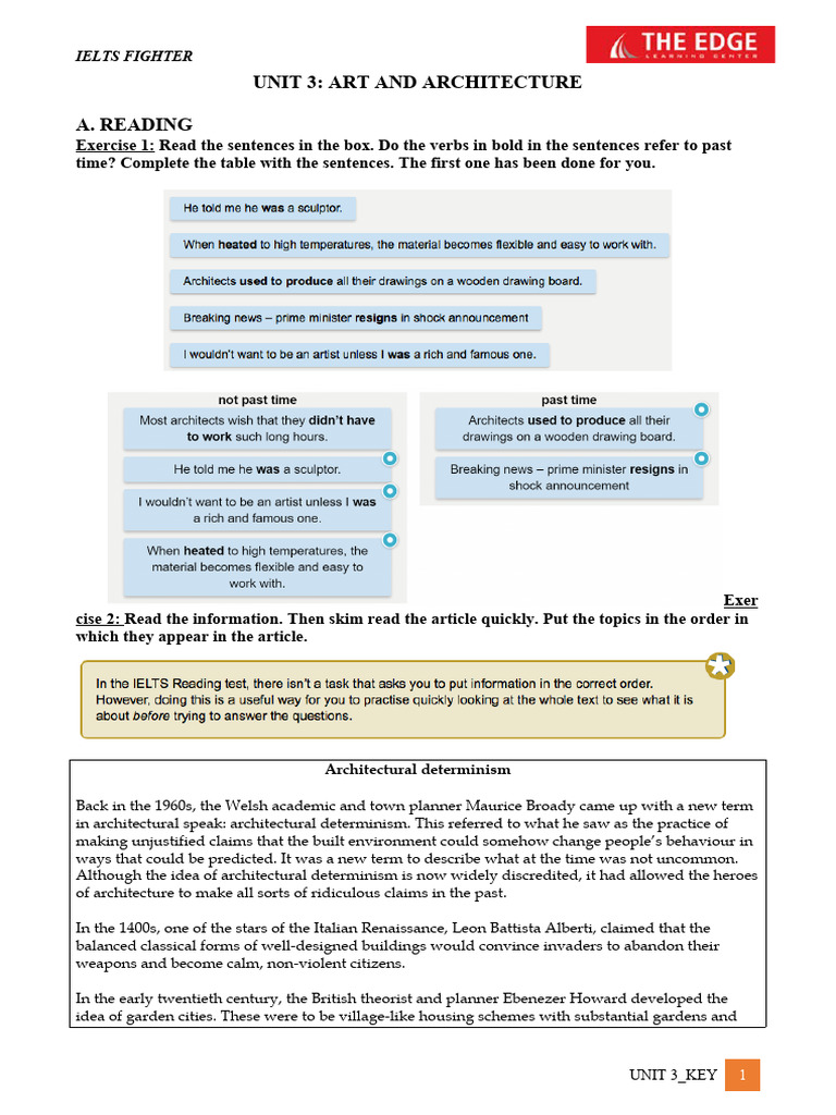 Unit 3 Key | PDF | Urban Sprawl | International English Language ...