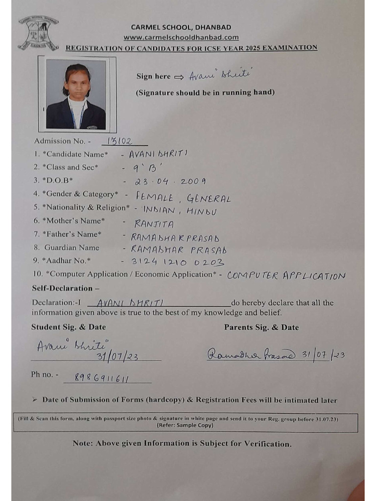 Avani Dhriti 9B 13 | PDF