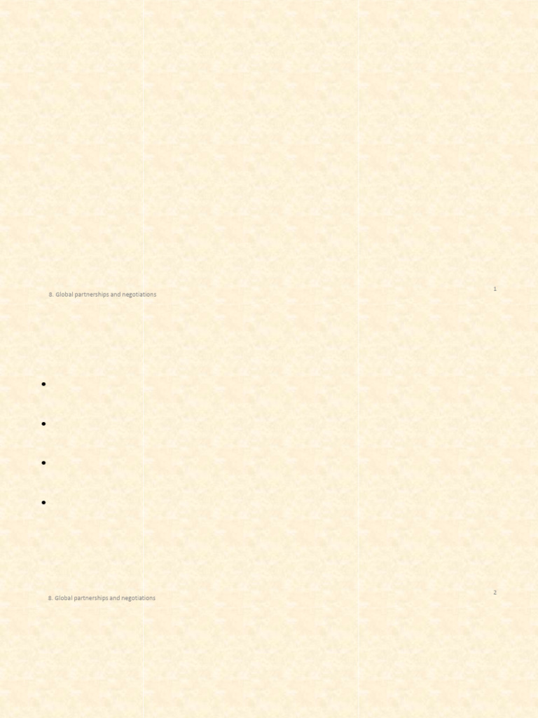 6-Negotiation Challenges in Global Projects | PDF | Negotiation | Bargaining