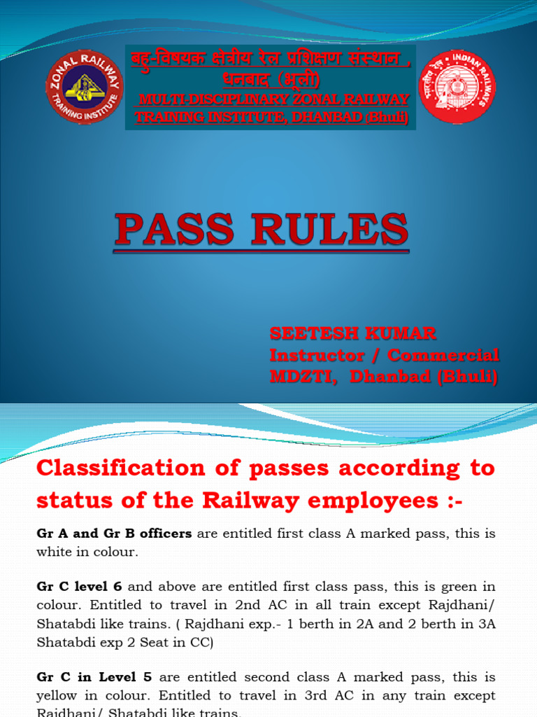 Pass Rules | PDF