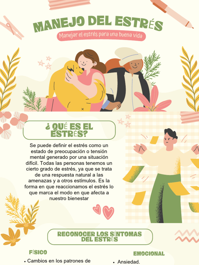 Manejo Del Estrés | PDF | Estrés (biología) | Ansiedad