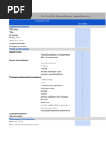 Employee Transfer Checklist Template | PDF