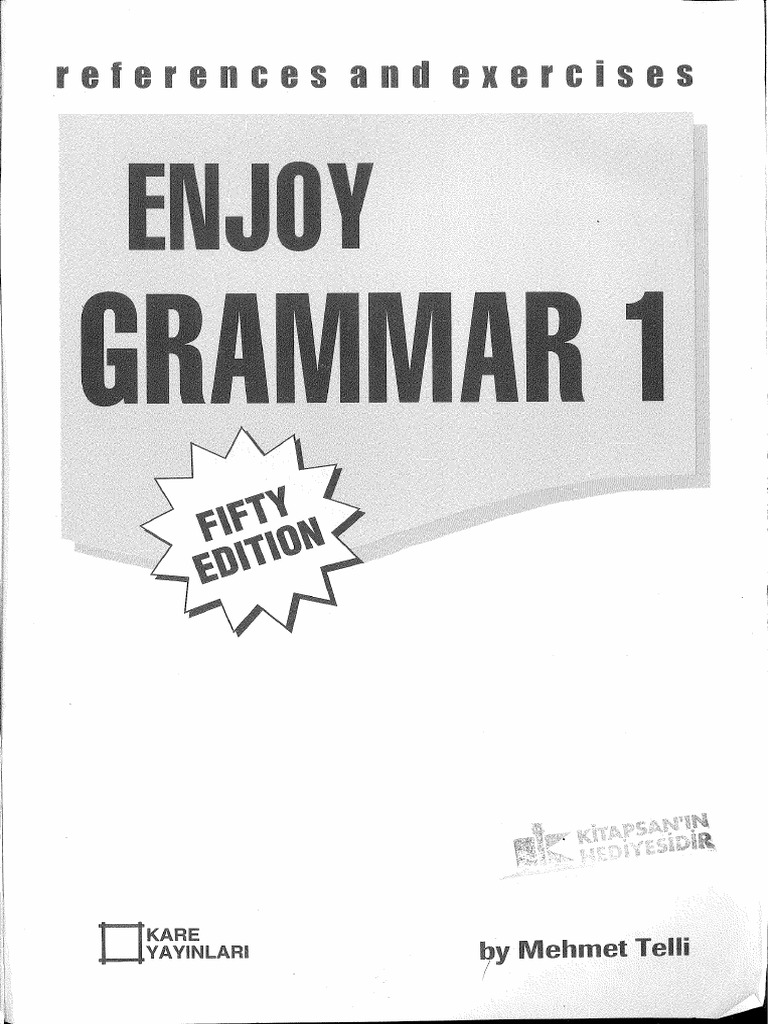 Enjoy Grammar 1 | PDF