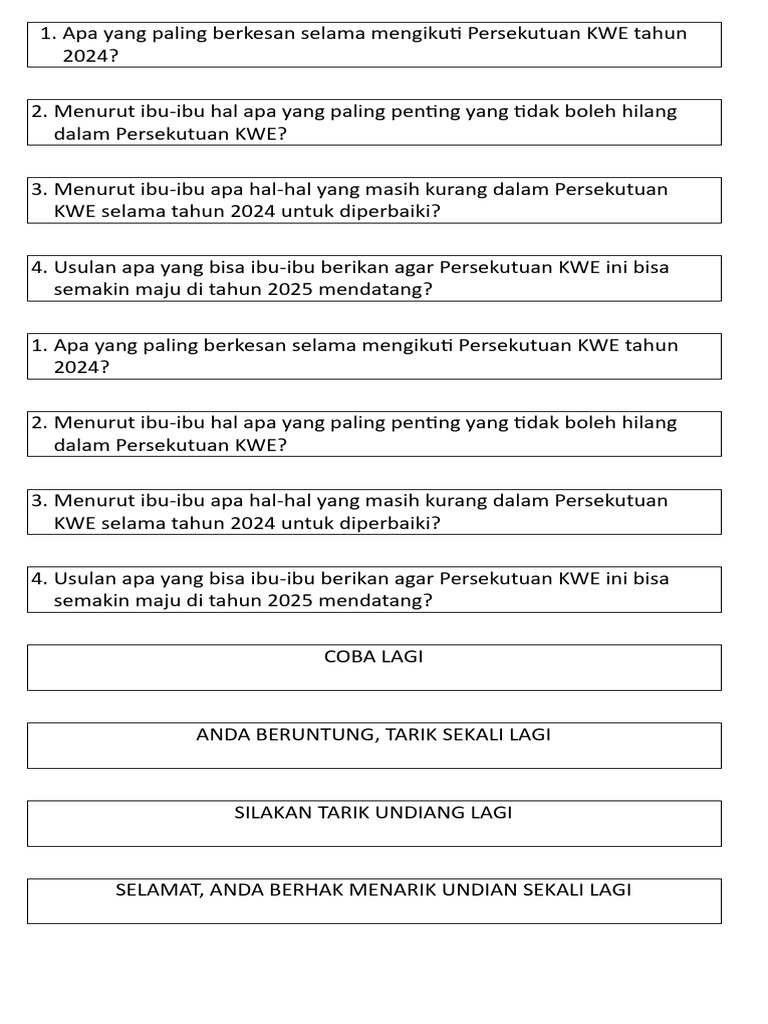 Sharing Kelompok KWE - Mariam | PDF