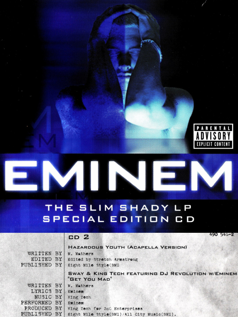 Eminem - The Slim Shady LP (Special Edition) (Booklet) | PDF