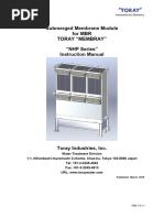 Toray HFUG-2020AN Membrane Manual | PDF | Membrane | Chemical Substances