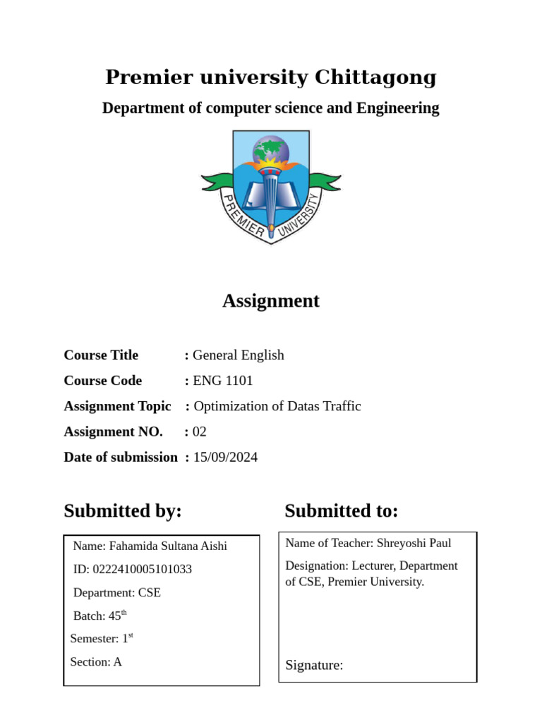 ENG Assignment 2 | PDF