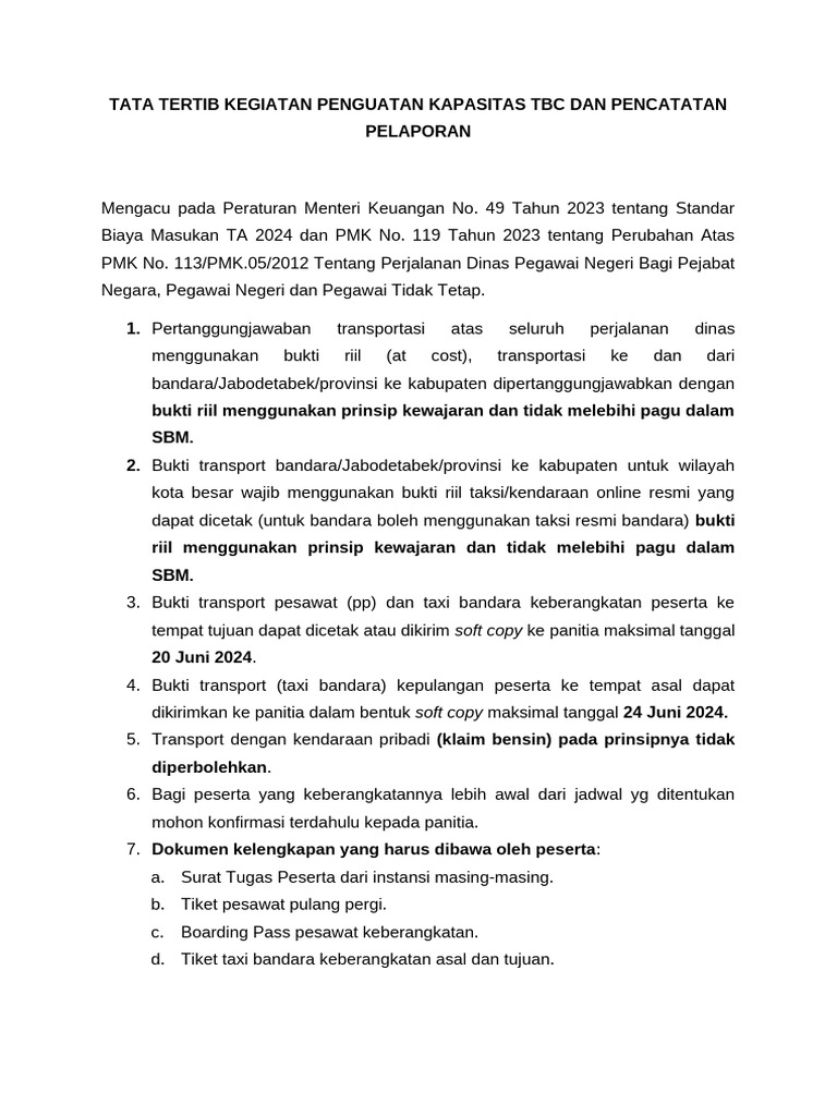 Tartib Kegiatan Meeting | PDF