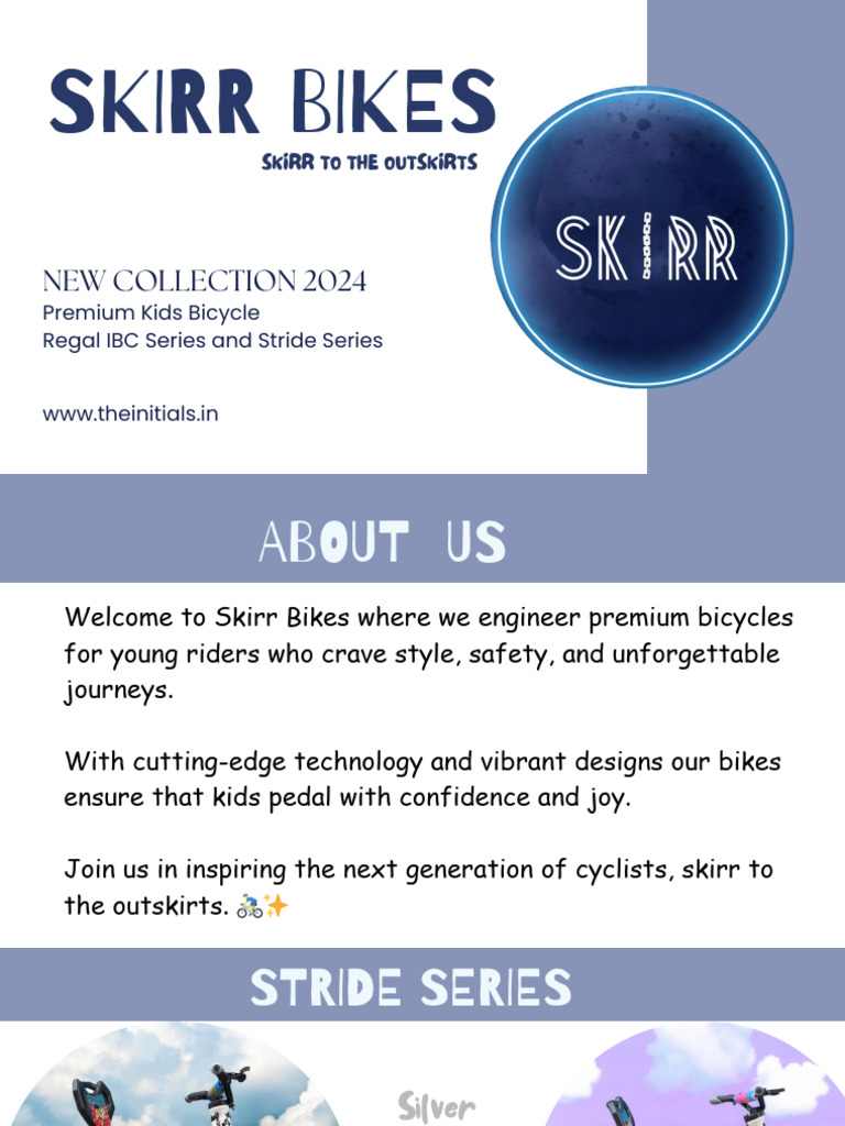 Premium Kids Bicycles by Skirr | PDF
