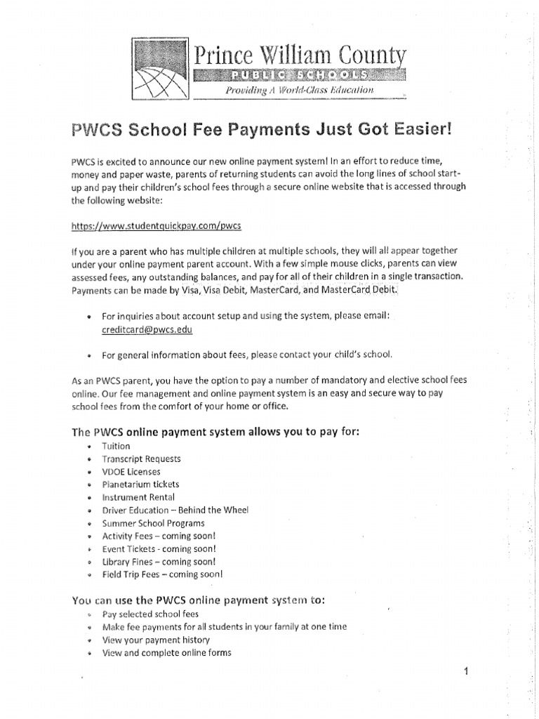 Rycor Payment Instruction For Parente7ec | PDF