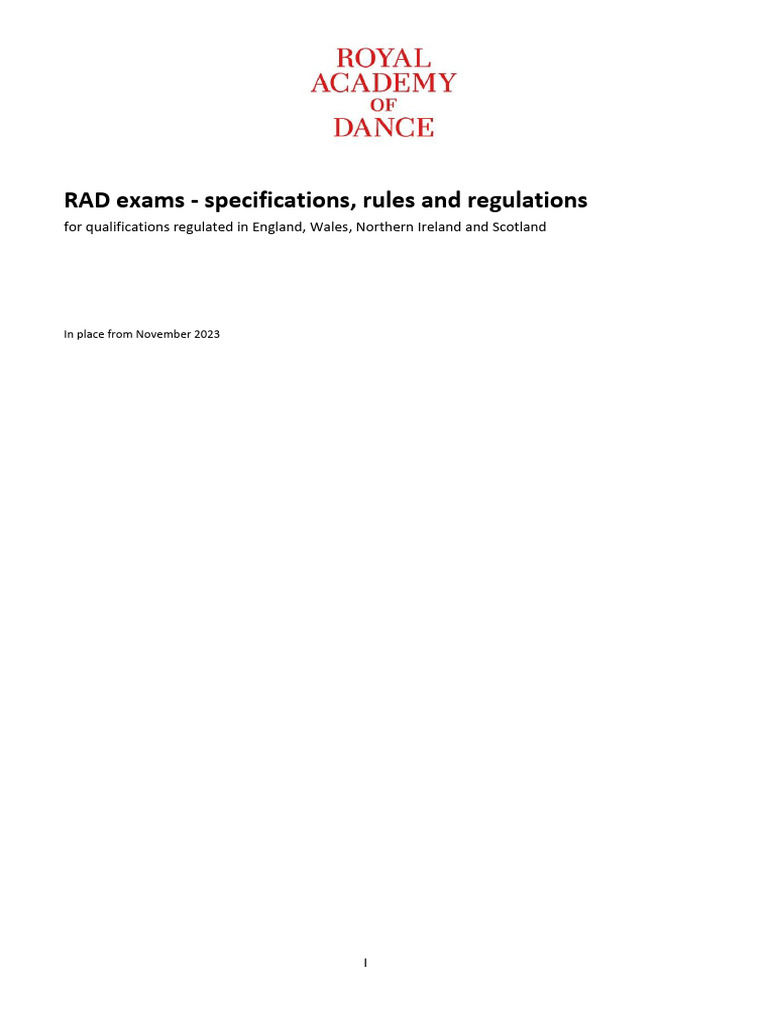 RAD Specifications 2023 | PDF
