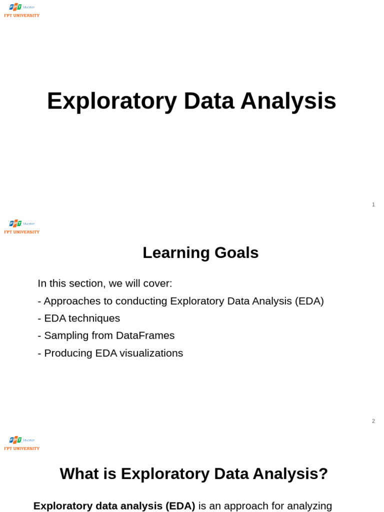 1.3.1. Exploratory Data Analysis | PDF | Data Analysis | Statistics