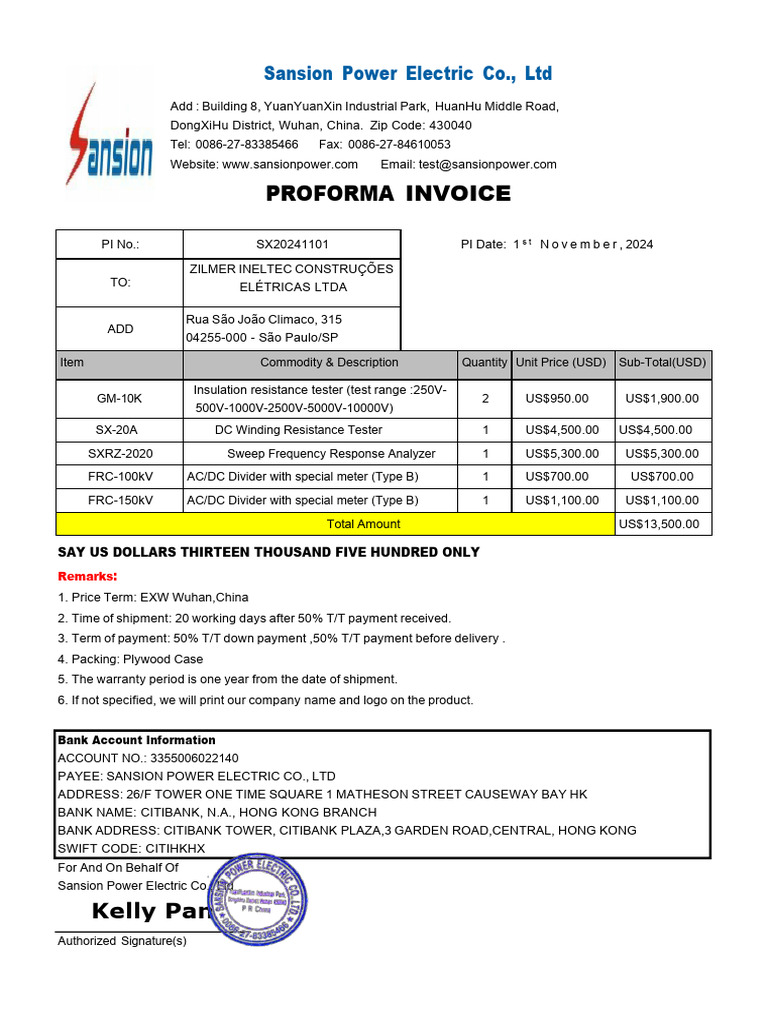 Sansion PI | PDF | Electrical Engineering