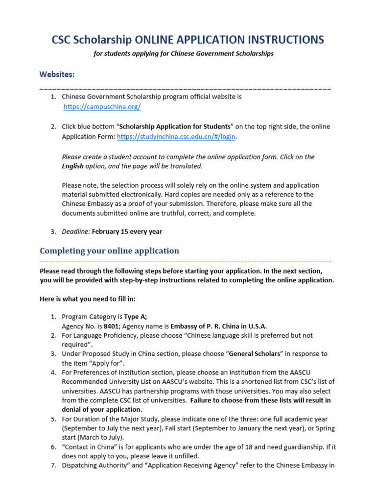 CSC Online Application Instructions (1) | PDF | Physical Examination