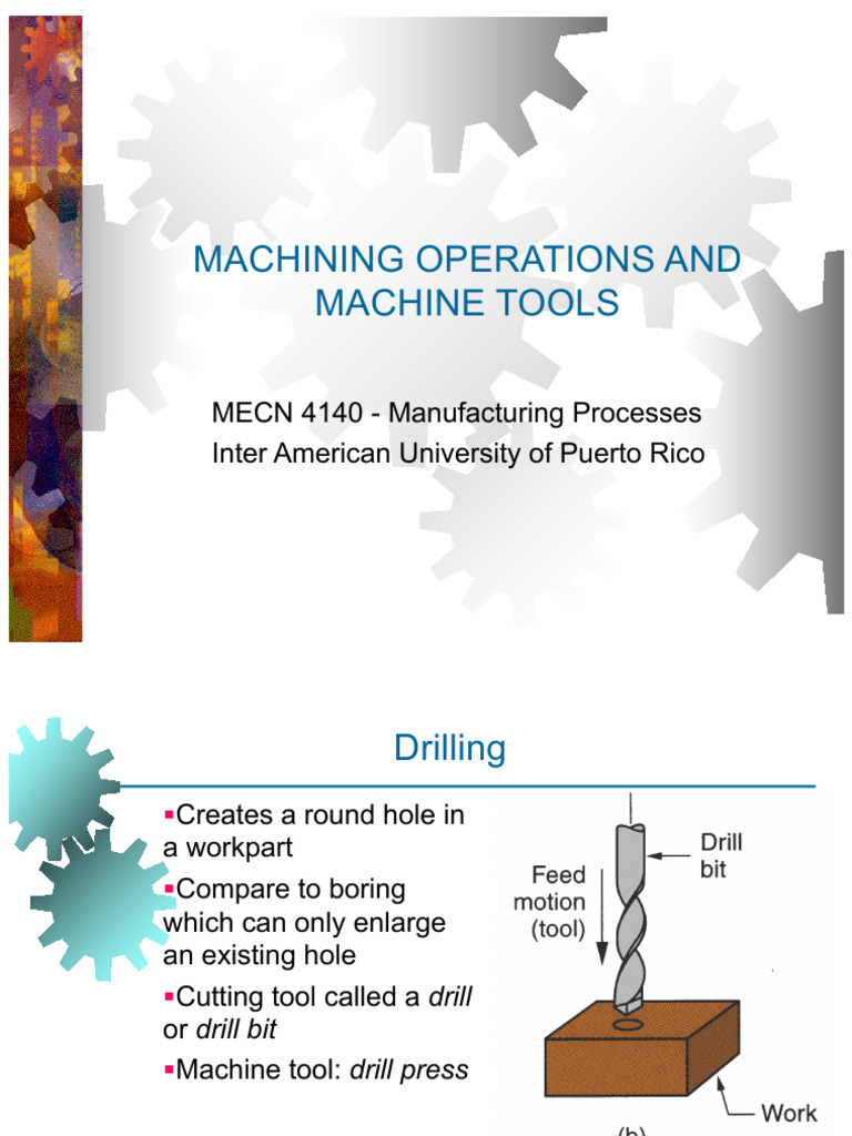6 - Mill - Compatibility Mode | PDF | Machining | Drill