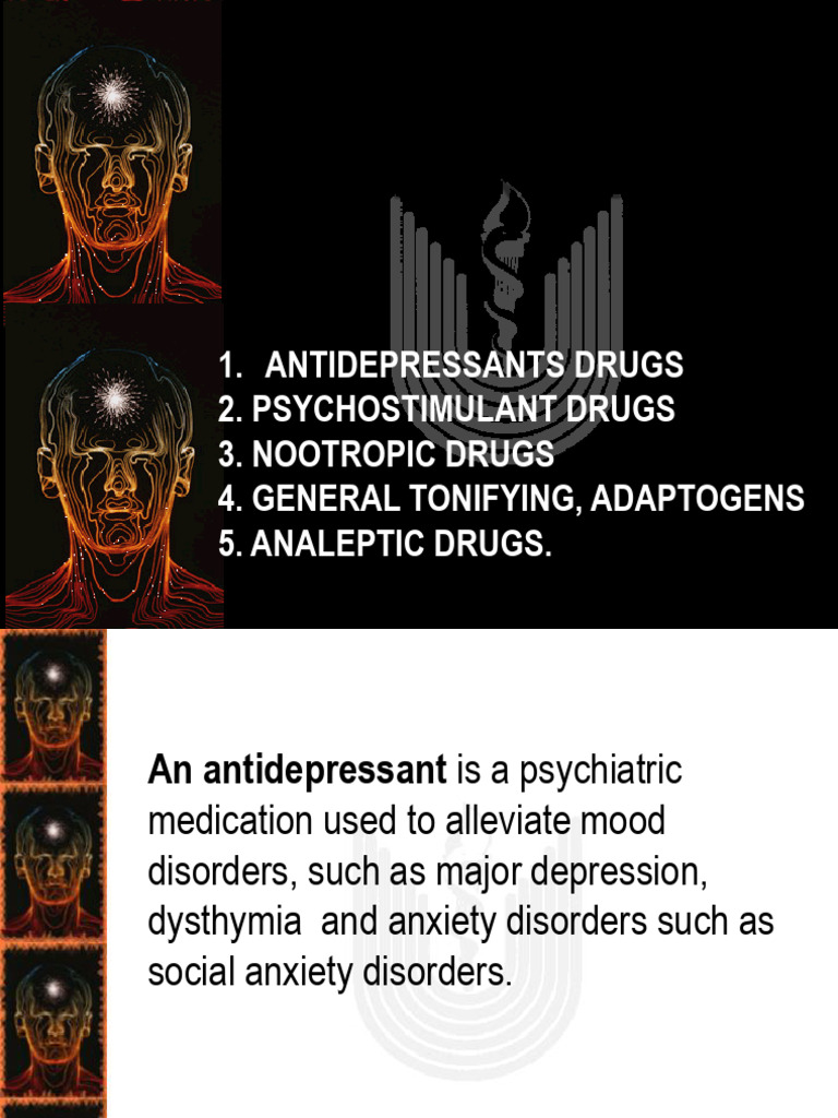 Antideprssants Psychostimulants Coretchi Unlocked | PDF ...