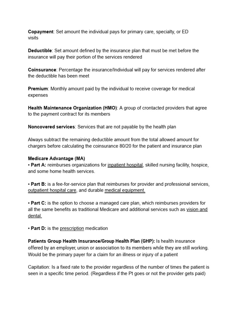 BC Notes | PDF | Medicare (United States) | Medical Diagnosis
