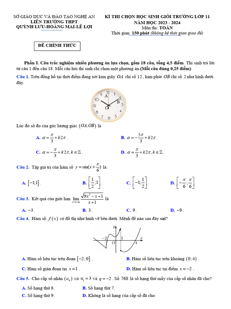 05-Đề thi HSG11-Dạng thức mới | PDF