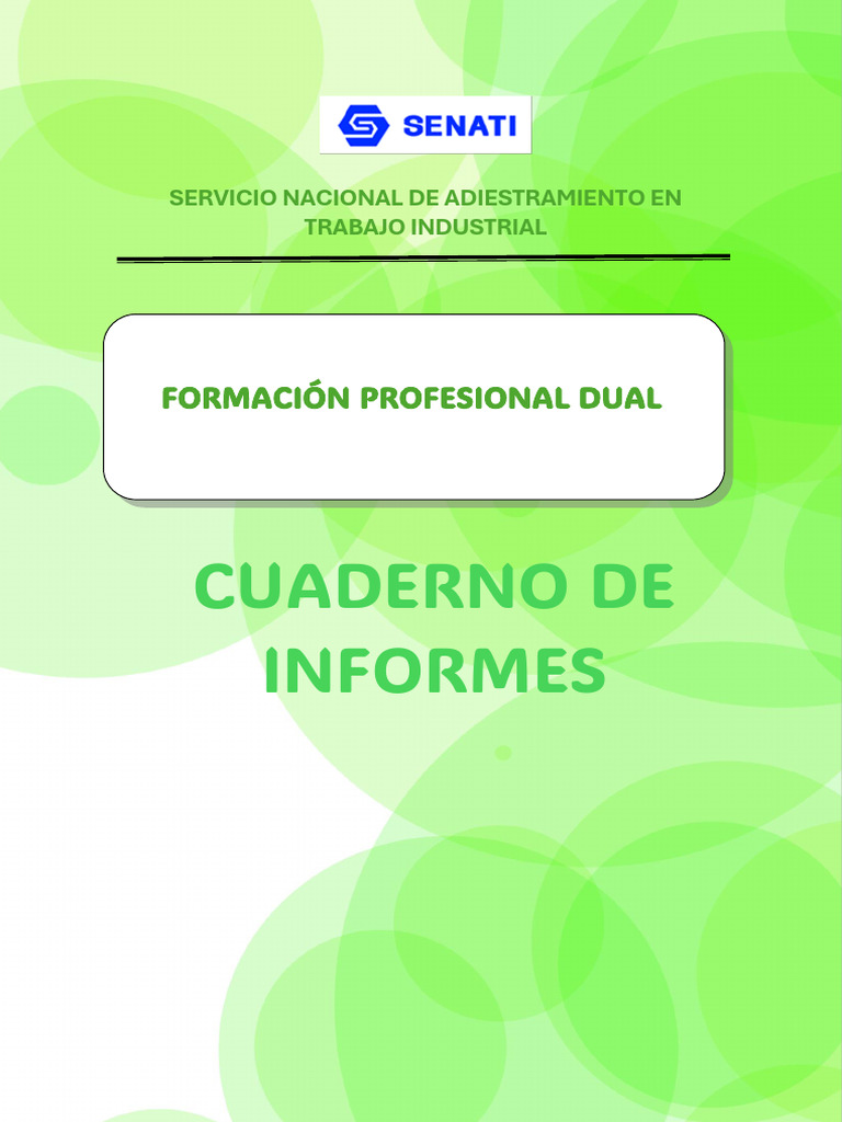 Cuaderno de Informes Semana 8 . | PDF