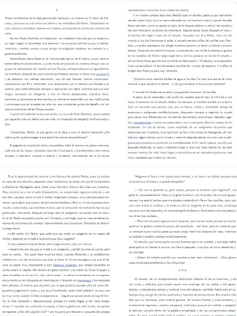 Marcos Ramírez - Carlos Luis Fallas | PDF