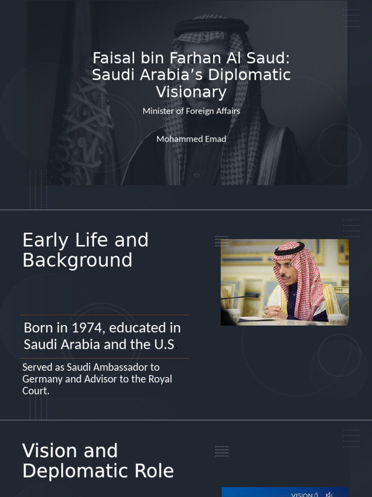 Faisal Bin Farhan Al Saud | PDF