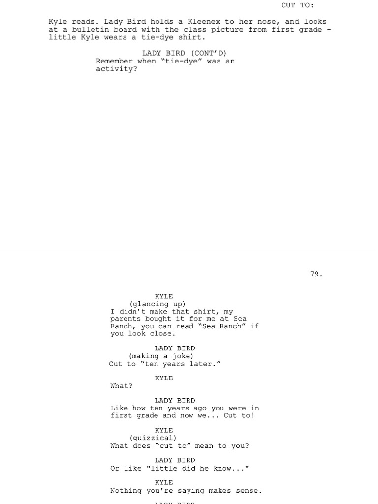 Ladybird Scene | PDF