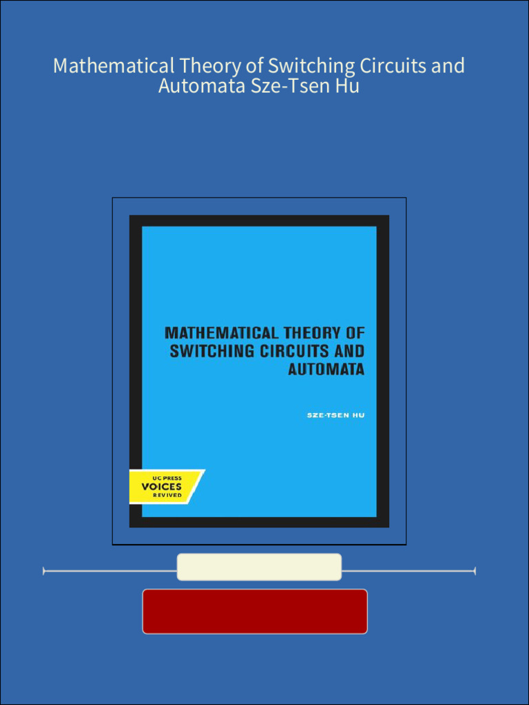 Where Can Buy Mathematical Theory of Switching Circuits and Automata ... Where Can Buy Mathematical Theory of Switching Circuits and Automata ...