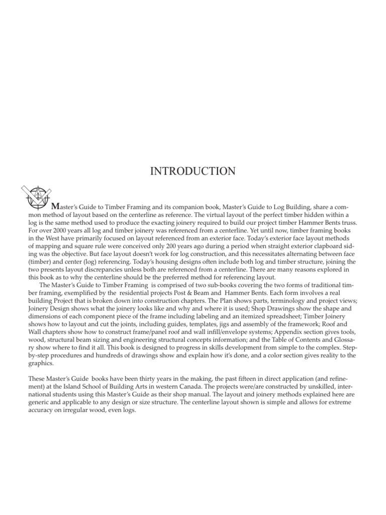 Mastersguide Post Beam Intro PG 4 | PDF | Lumber | Framing (Construction)