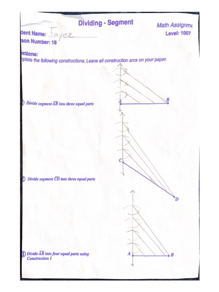 Dividing - Segment | PDF