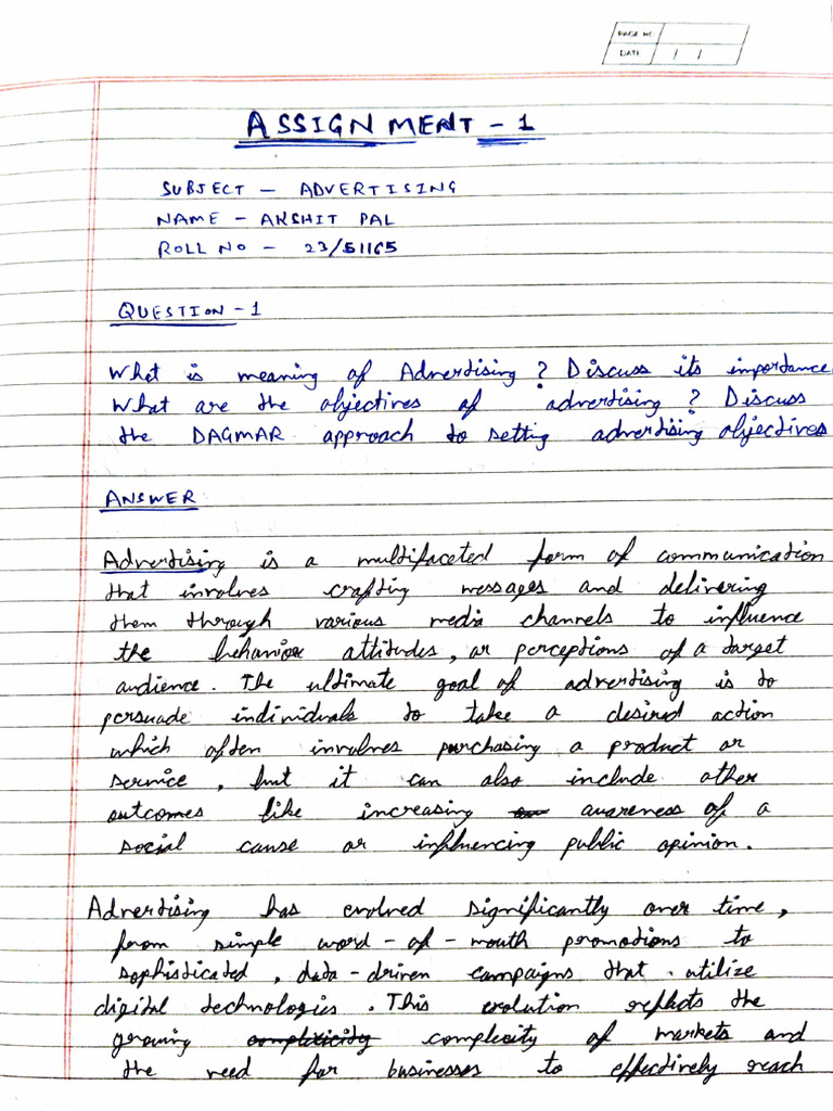 Introduction To Advertising | PDF