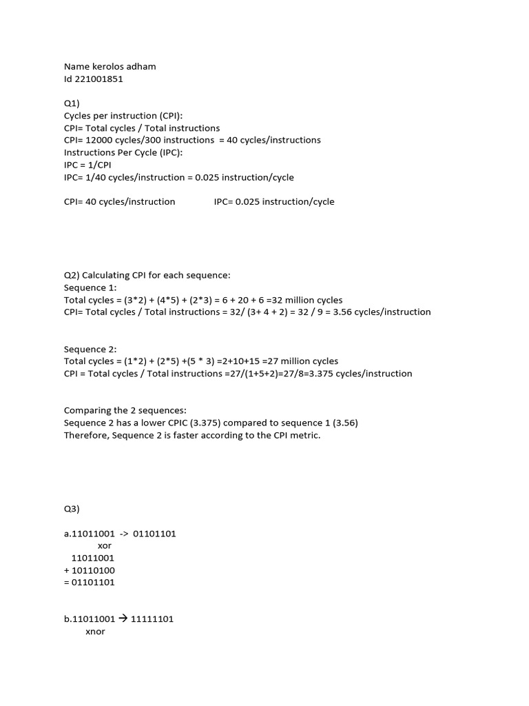 Assignment Ar | PDF | Electronic Design | Digital Electronics