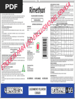 Insecticida RIMON 100 EC: Uso y Aplicación | PDF | Pesticida | Agua