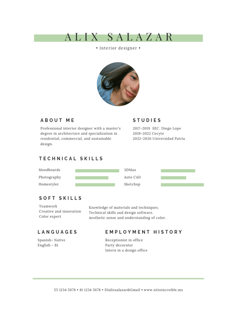 12 Resume Alix Salazar | PDF