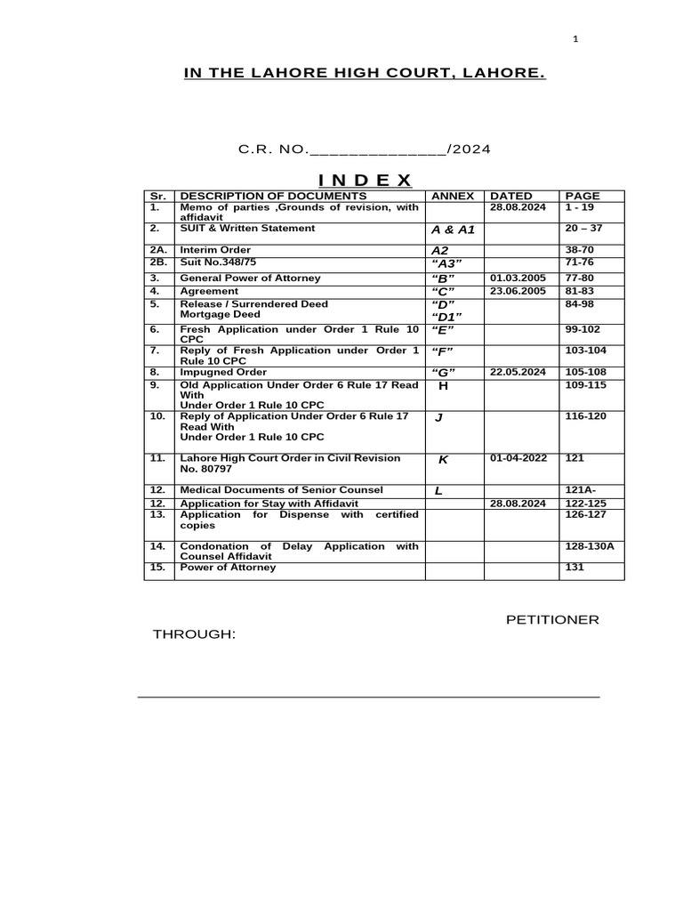 Index Application o 1 R 10 | PDF