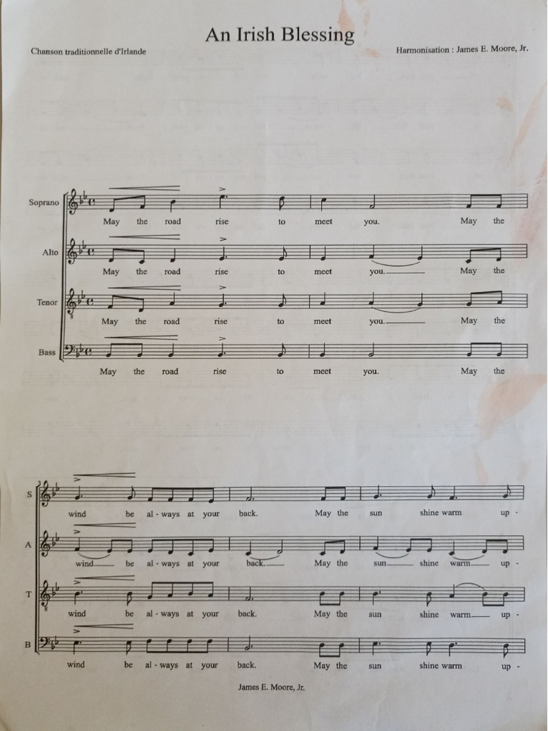 An Irish Blessing | PDF