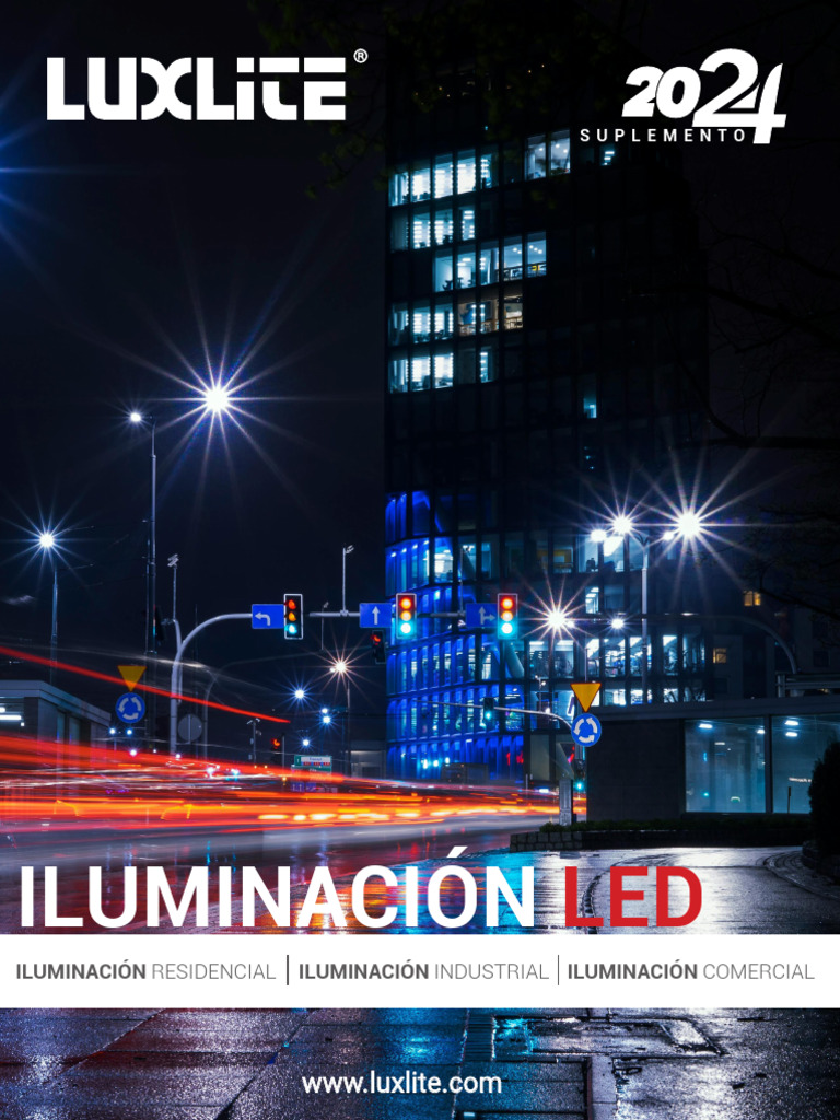 Catálogo Luxlite 2024 | PDF | Diodo emisor de luz | Bombilla incandescente