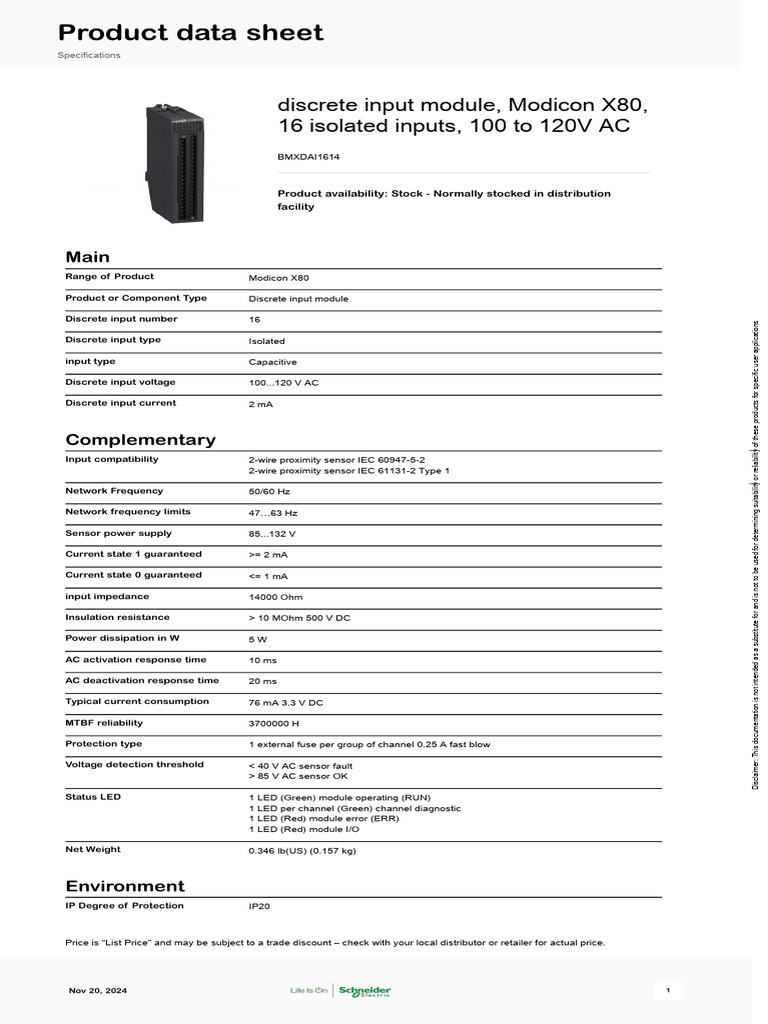 Modulo Modicom | PDF | Power Supply | Alternating Current