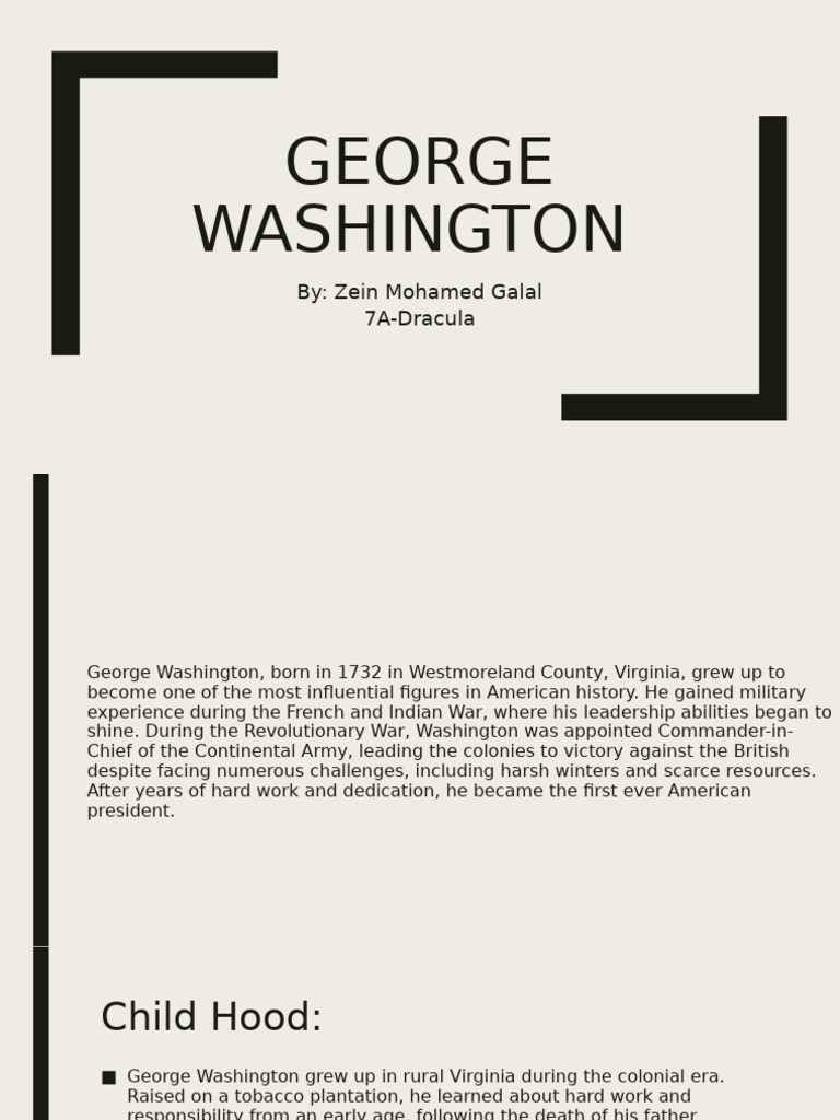 Presentation (1) (3) | PDF | George Washington | American Revolutionary War