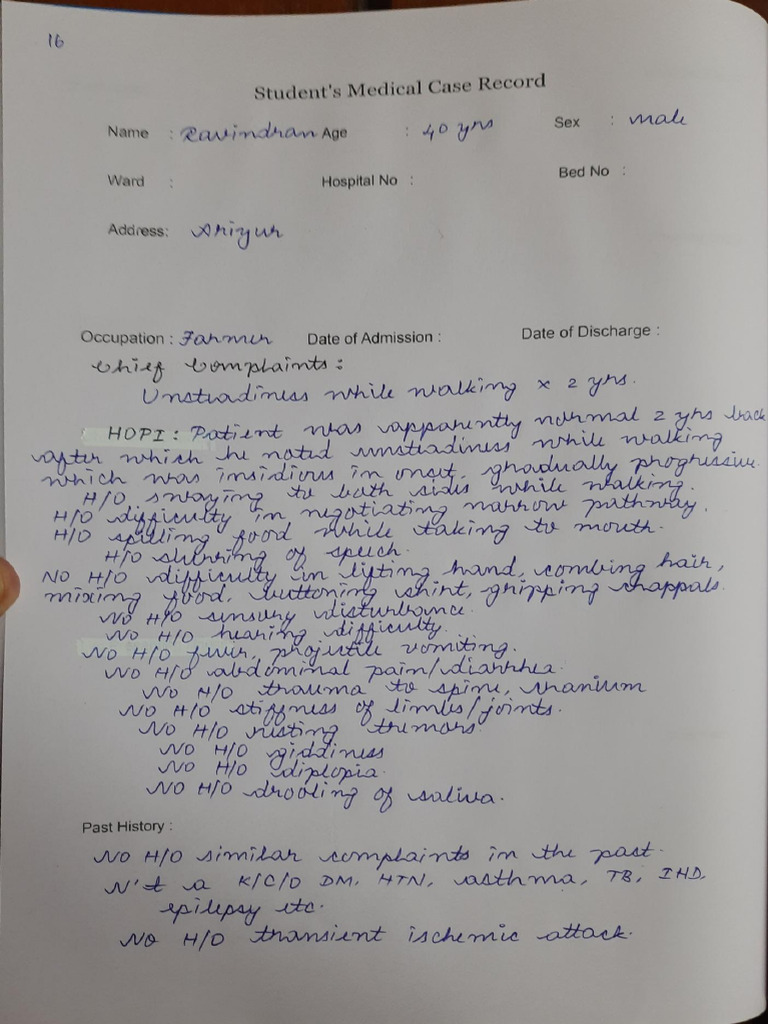 CNS Case + Osce 3.2 | PDF