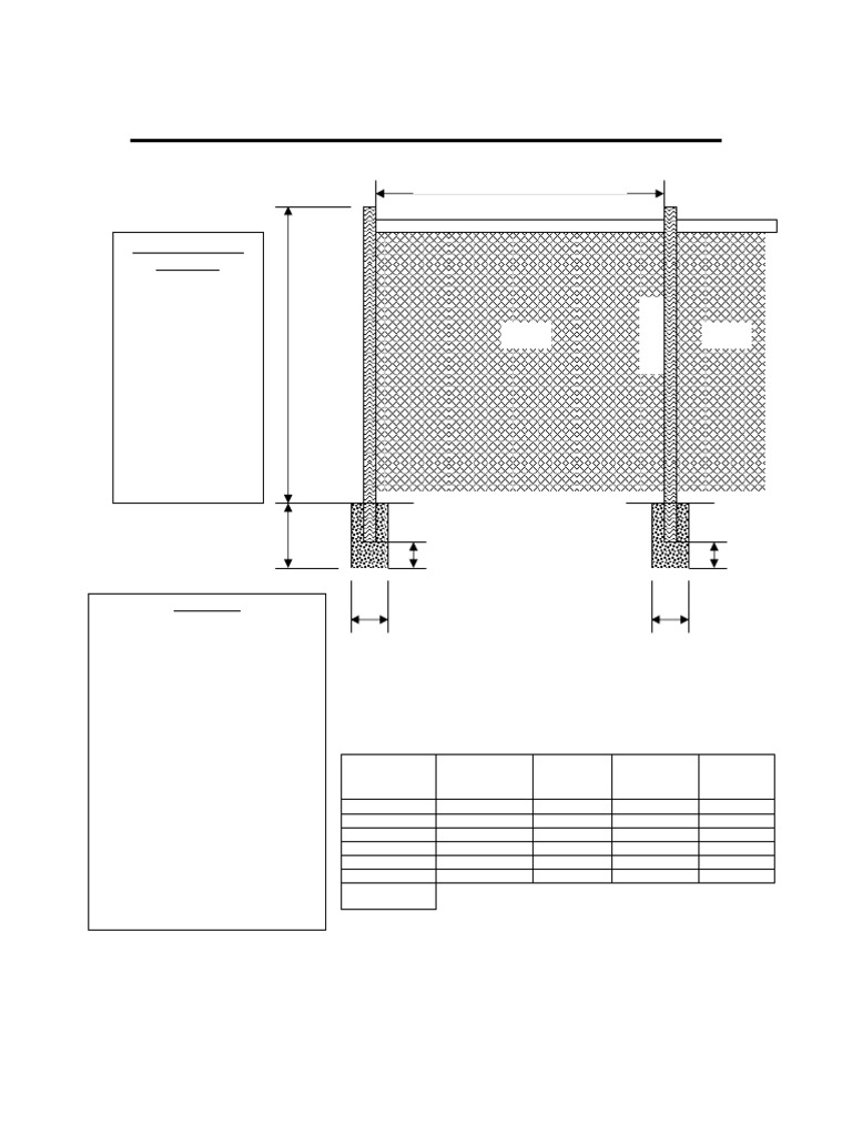 Chainlink Fence Design Specifications Pdf