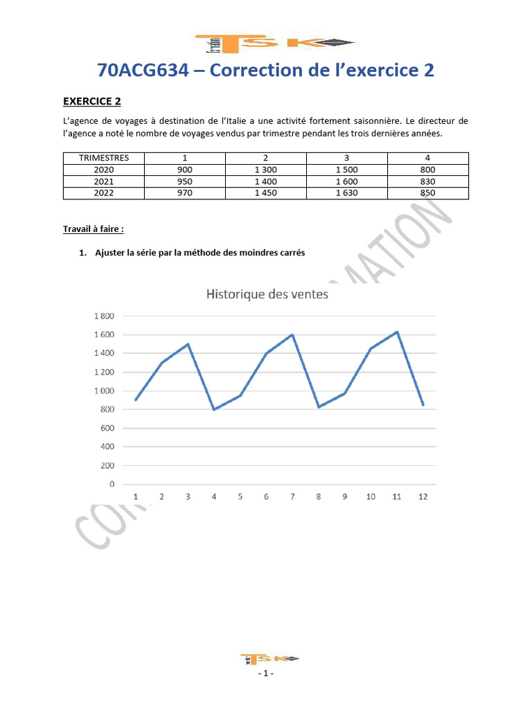 Correction Exo 2 | PDF | Analyse statistique | Enseignement des mathématiques