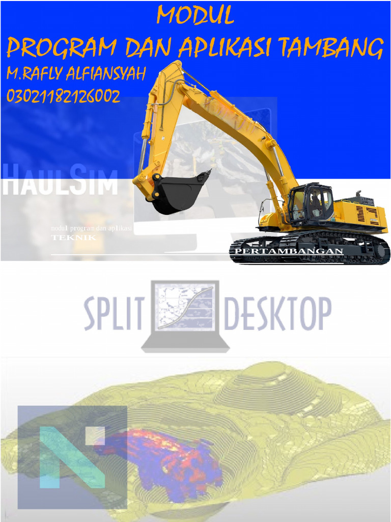 Modul Program Dan Aplikasi TambangRafly | PDF