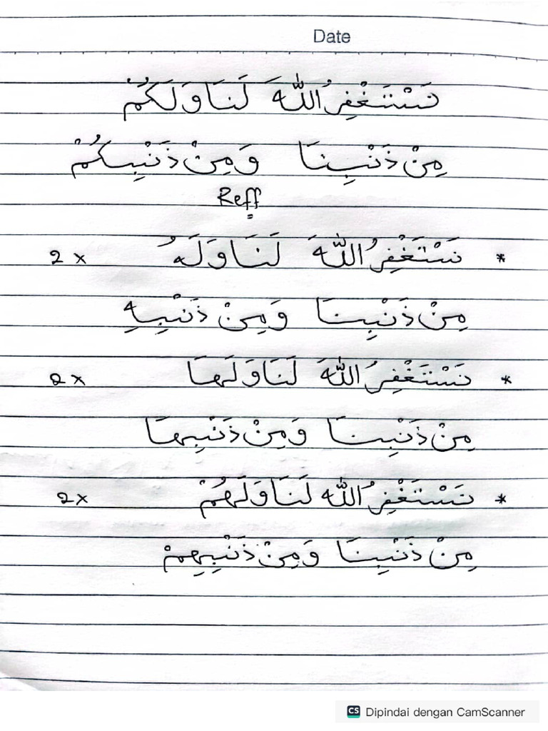 Teks Zikir Dan Shalawat | PDF