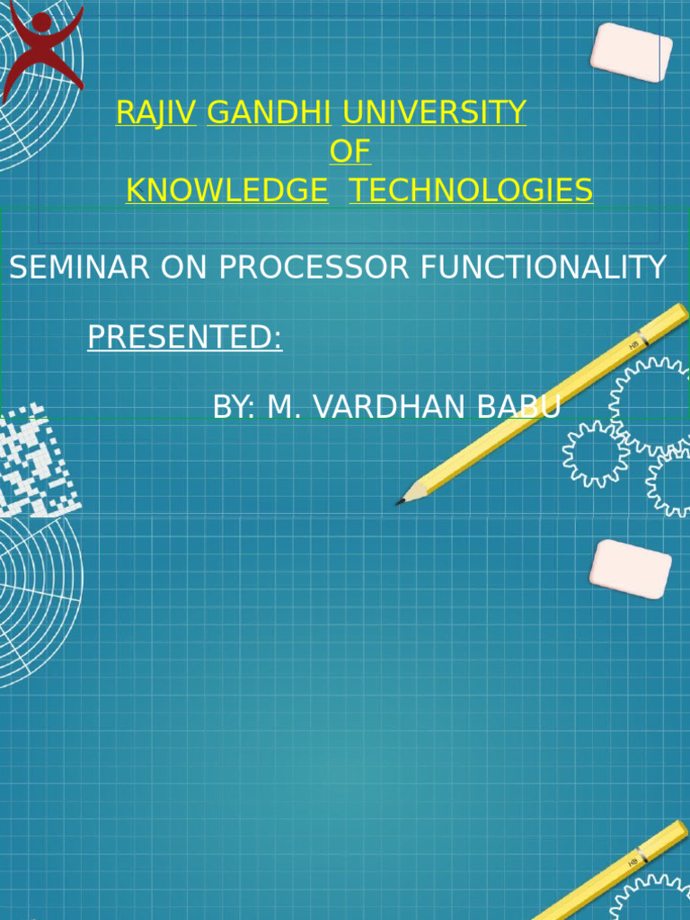 Speech Pdf Multi Core Processor Central Processing Unit