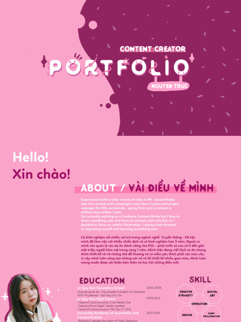 CV & Portfolio | PDF